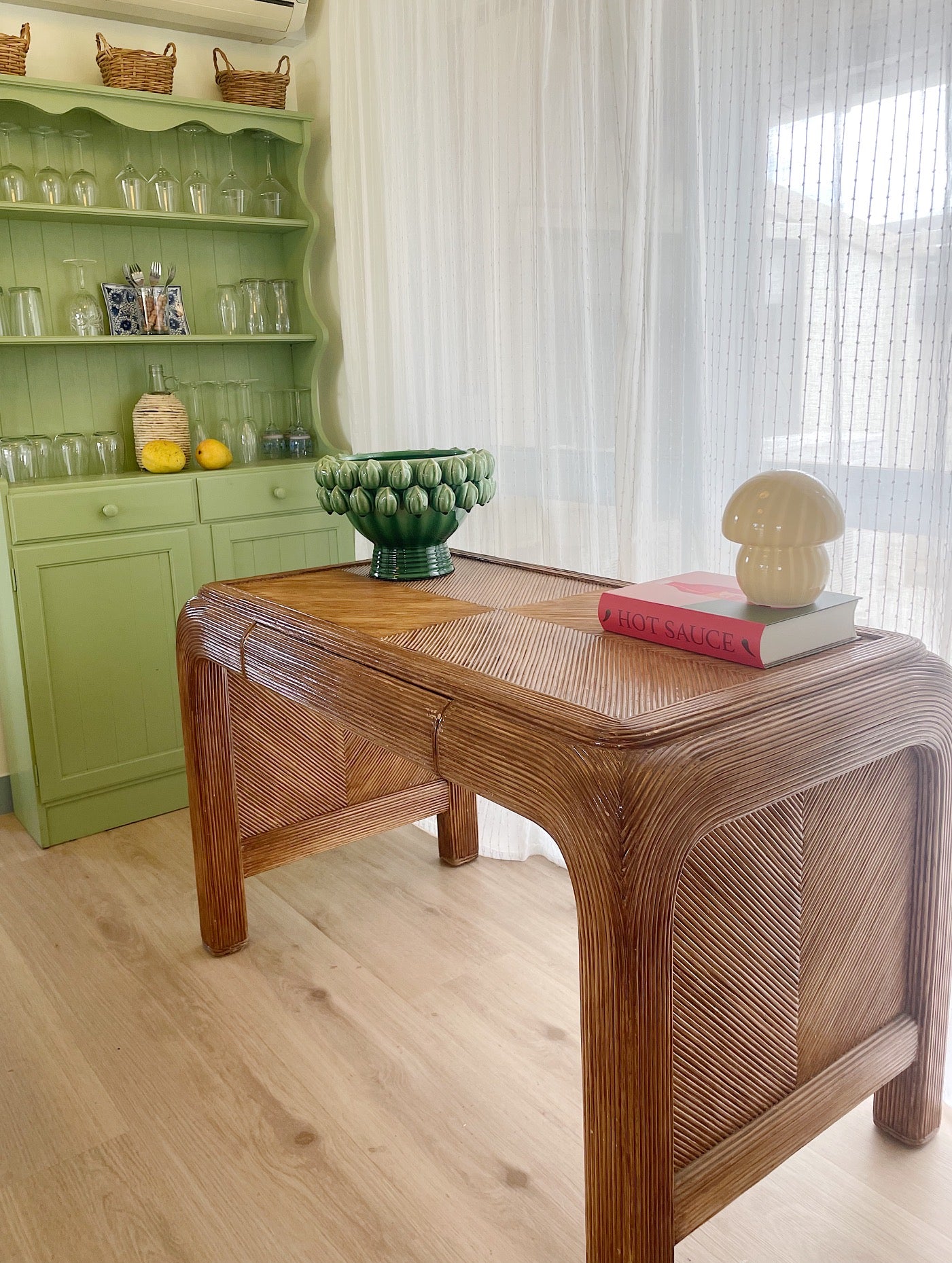 Bamboo Reed Desk – Curated Spaces