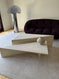 Vintage Travertine Split Level Coffee Table – Curated Spaces
